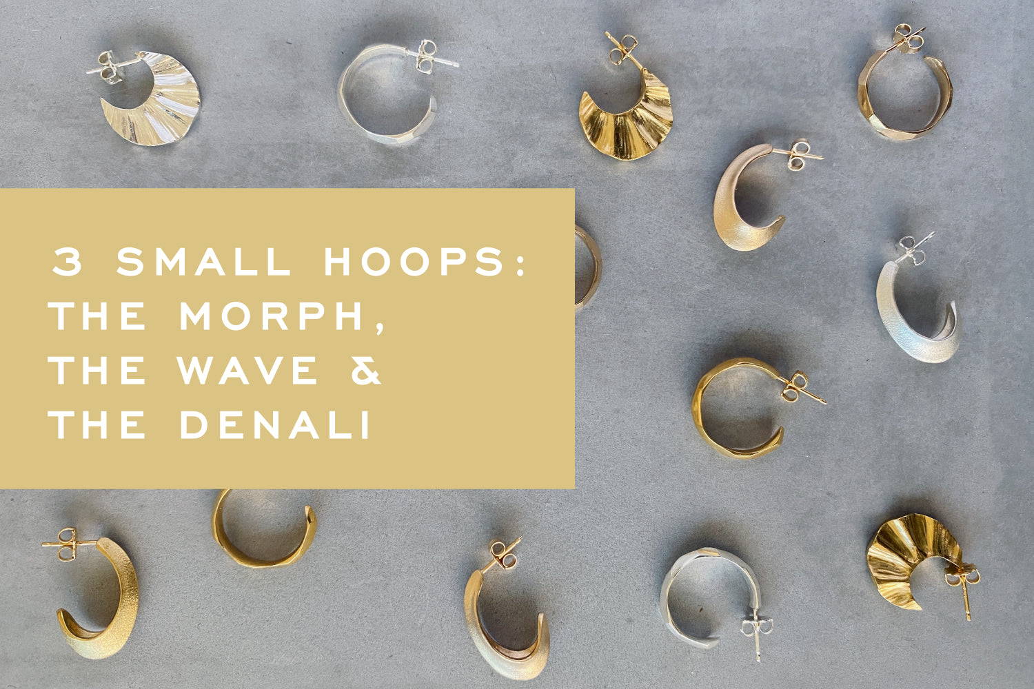 3 Small Hoops: Morph, Wave and Denali Live Try-On – Corey Egan